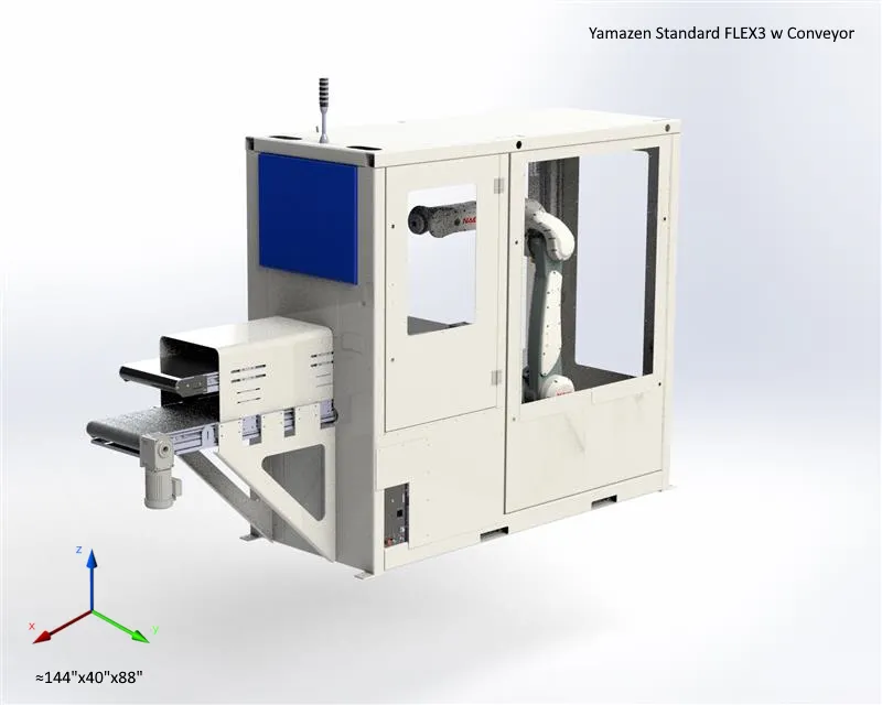 CNC Machine |FLEX3 Automation Conveyor