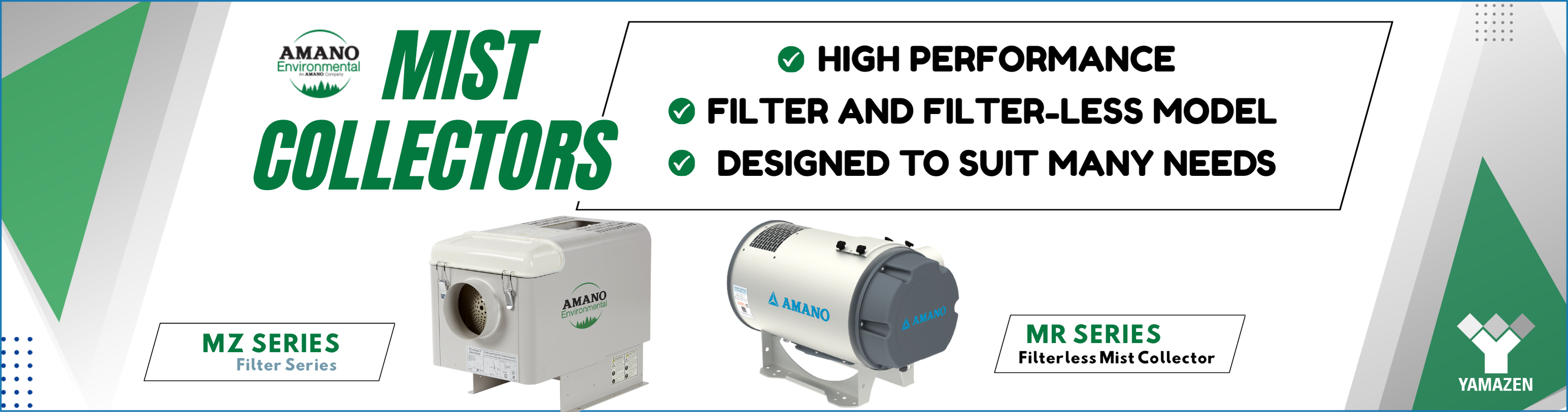 MZ FILTER SERIES, MJ FILTERLESS SERIES