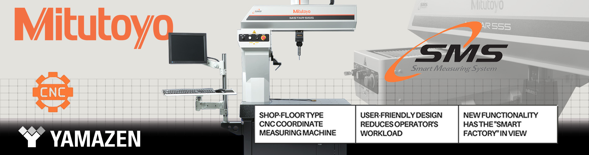 Mitutoyo MiSTAR 555 | Shop-Floor CMM Measurement | Yamazen
